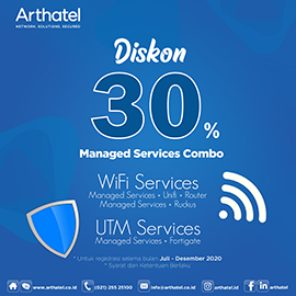 Managed Services Combo Special Discount 30% Off - Artha Telekomindo